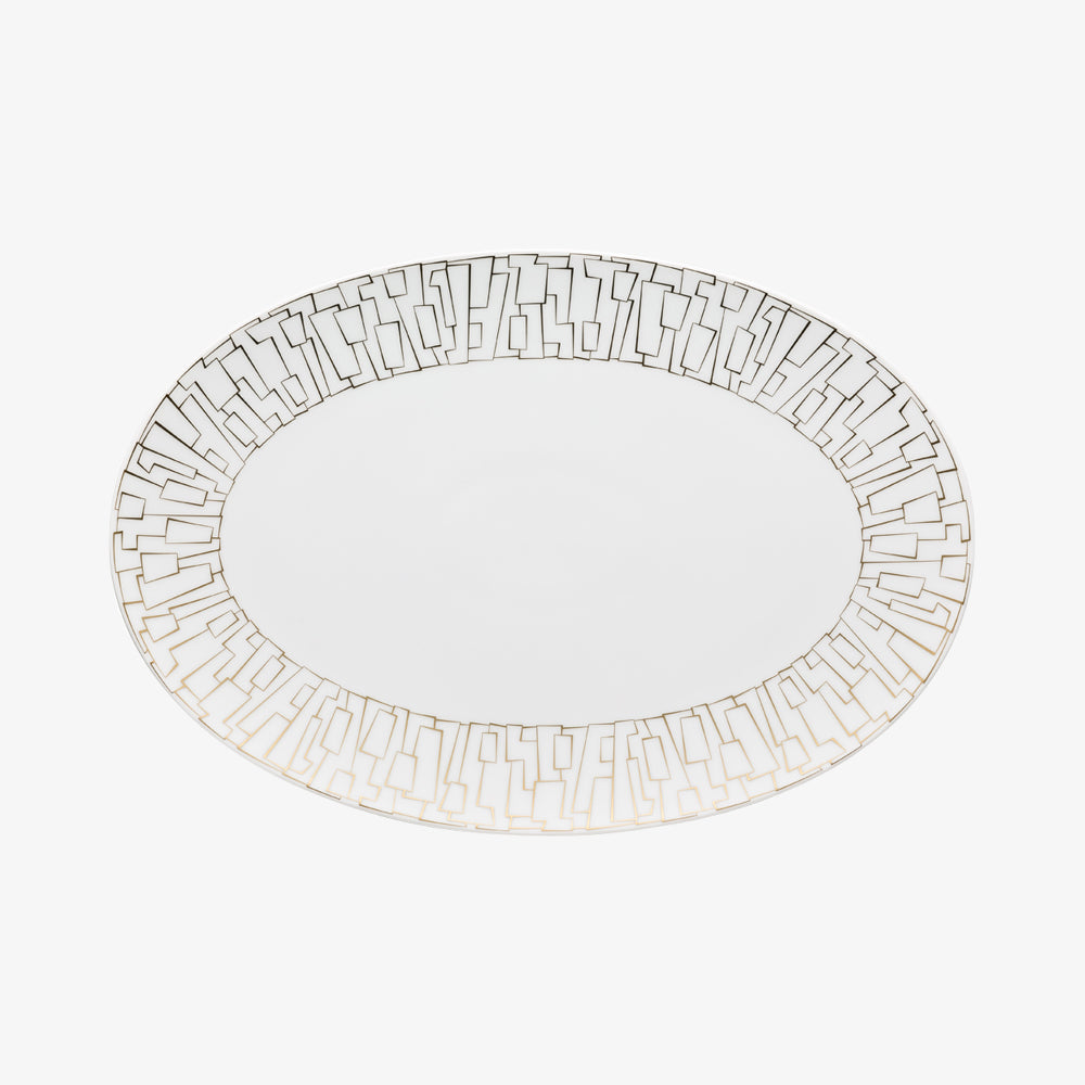 Platter 34cm, Skin Gold, Tac Gropius – Hamonoya